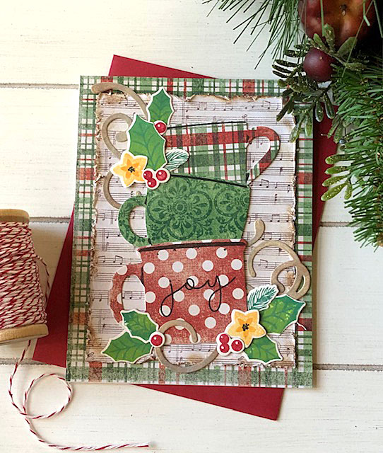 Festive Mugs Die: Papertrey Ink